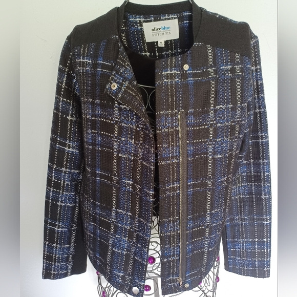 Alice Blue | Jackets & Coats | Alice Blue For Stitch Fix Soft Plaid ...